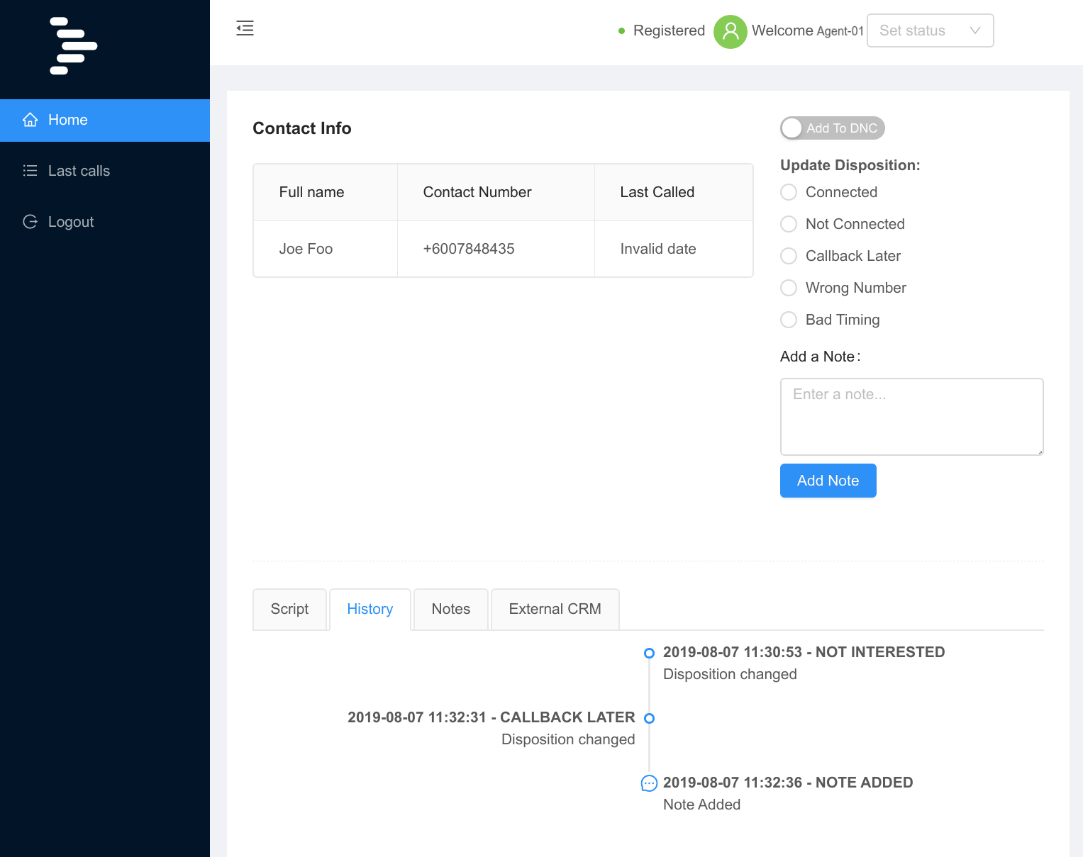Our Cloud Call Center has a new Agent Portal - DialerAI